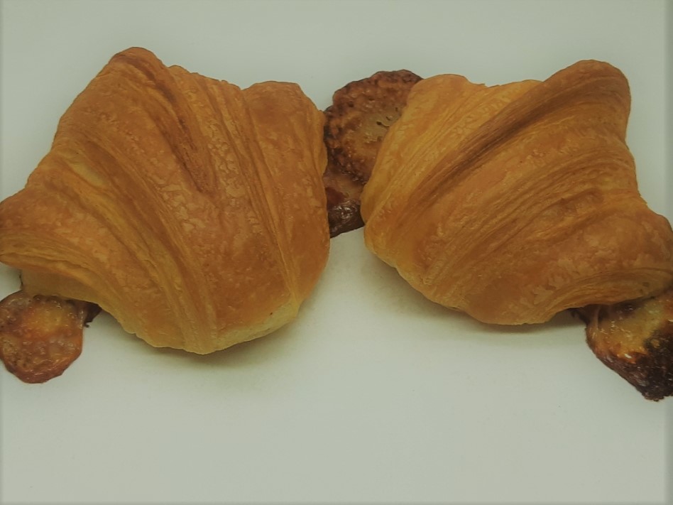 Croissant con jamón york y queso Algaida | Horno y Pastisseria